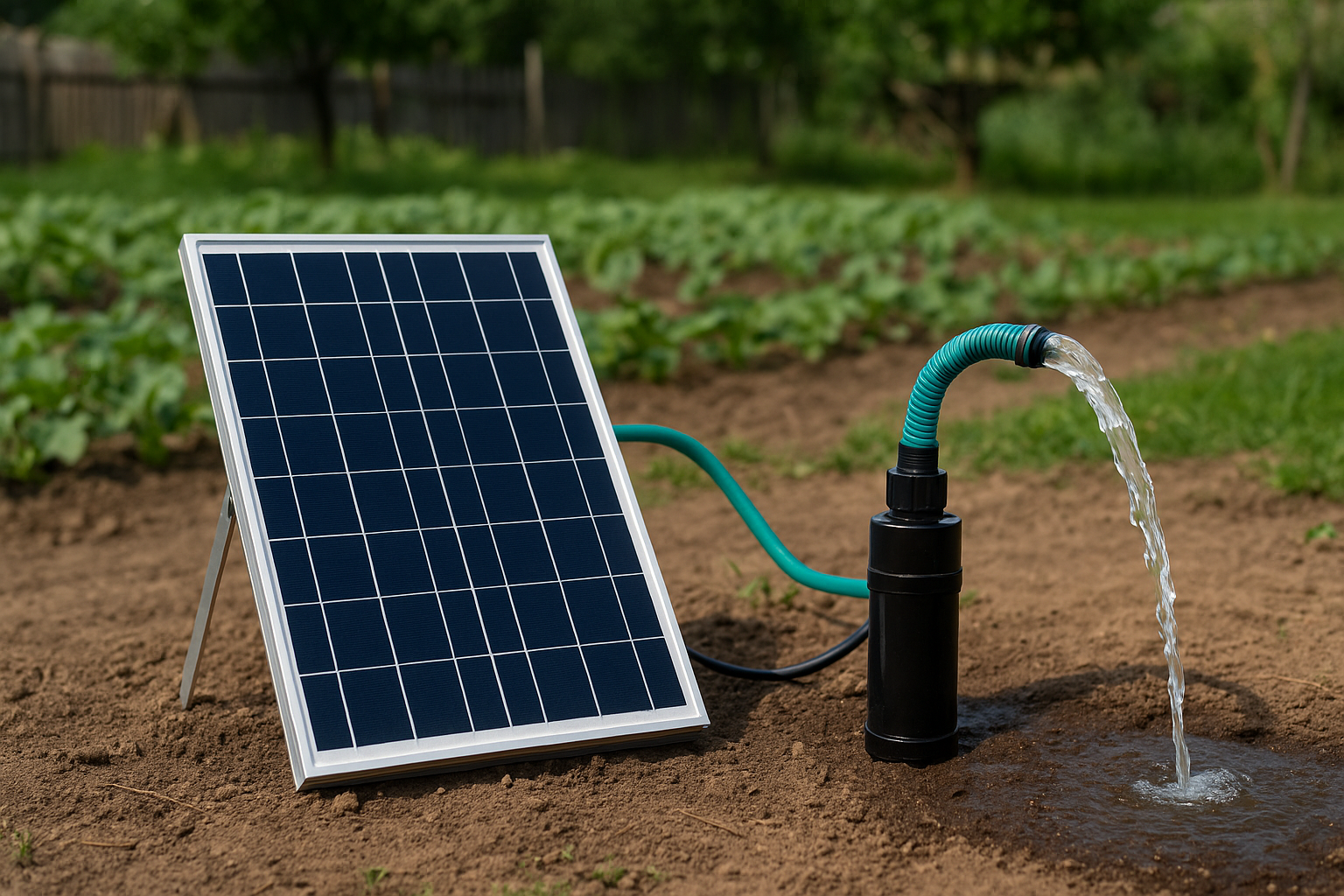 5 Solar Water Pumps for Off-Grid Gardens