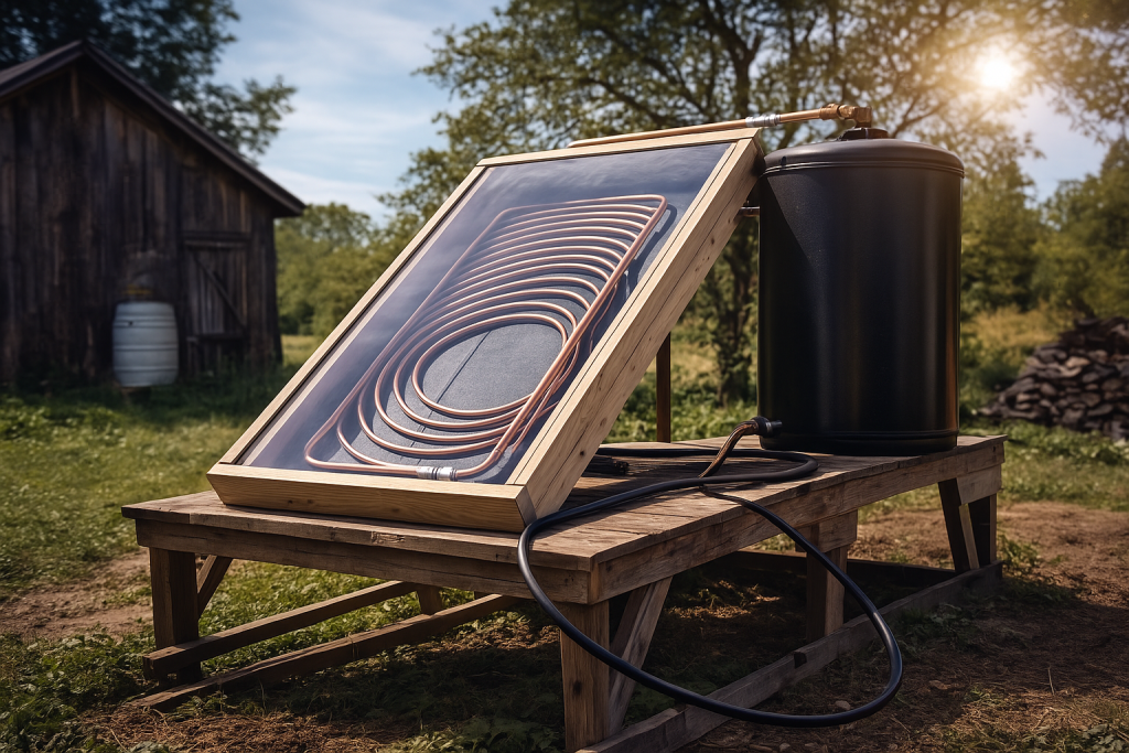 DIY Solar Water Heater: 5 Warm-Water Designs for Homestead Use